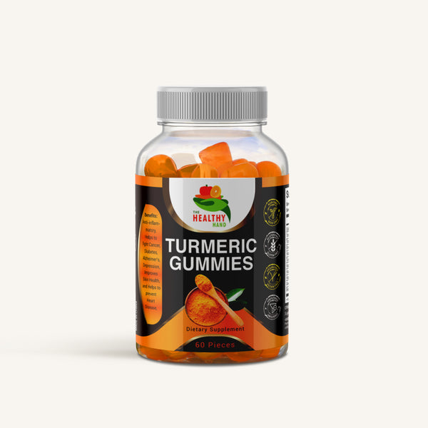 TURMERIC GUMMIES – THE HEALTHY HAND